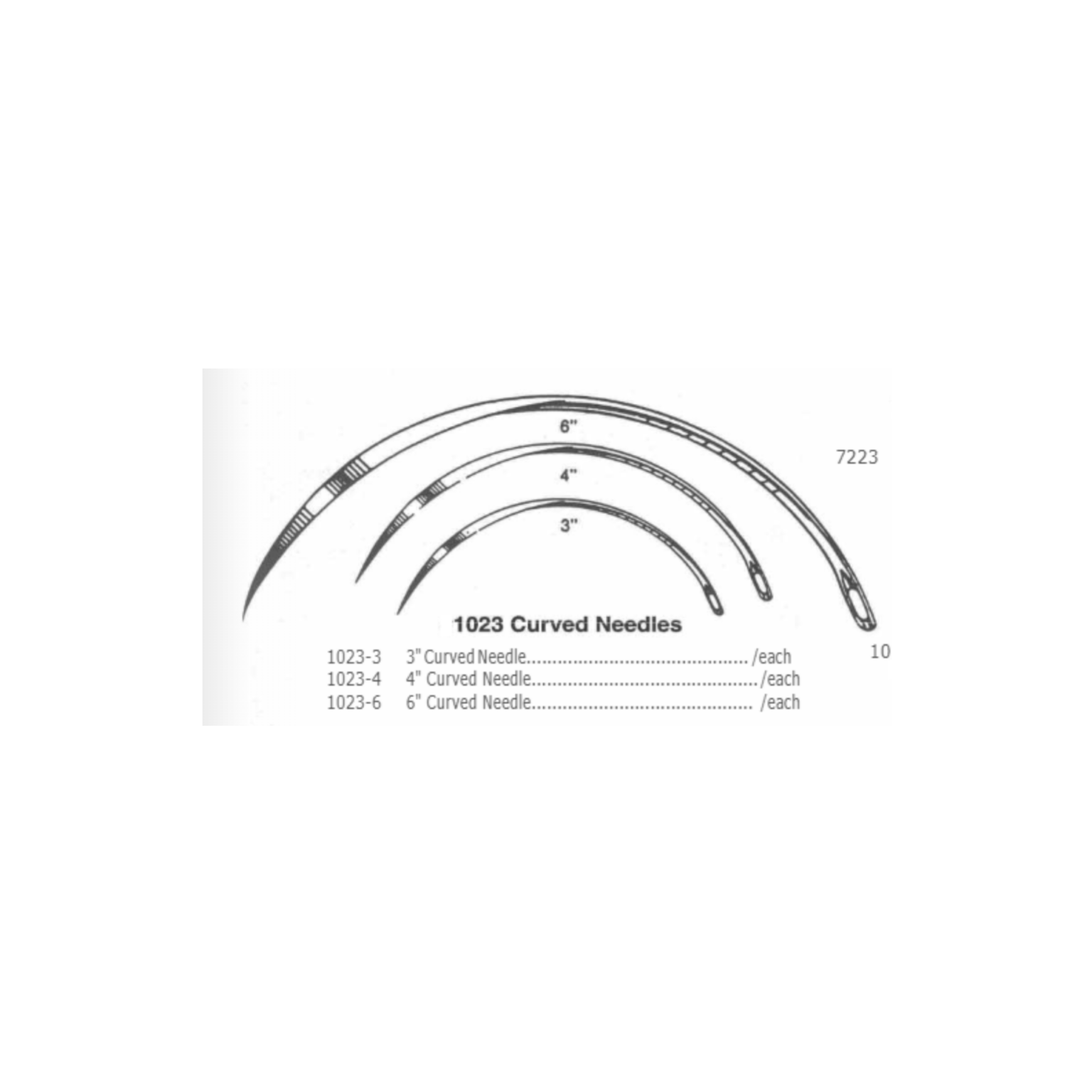 CURVED NEEDLES – LONE WOLF